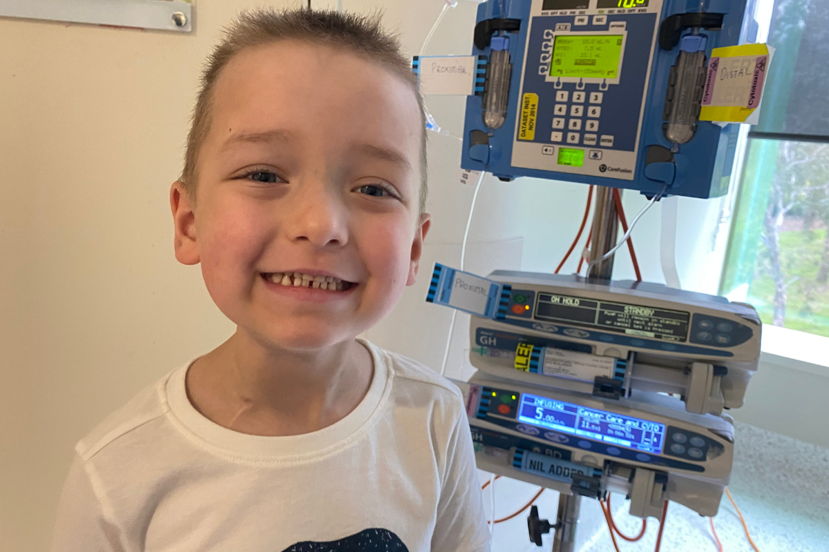 Helping Oscar Dixon - Rare Cancers Australia